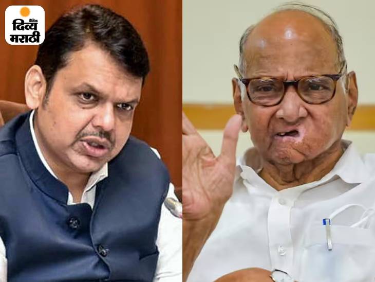 Sharad Pawar Replies On Devendra Fadnavis; Ncp Vs Bjp | Corruption Charges | Devendra Fadnavis ...