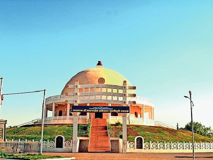 For Dhammadiksha 67 years ago Dr. The hotel where Ambedkar stayed ...