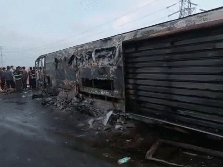 Water was not enough to extinguish the fire! It took 22 minutes for ...