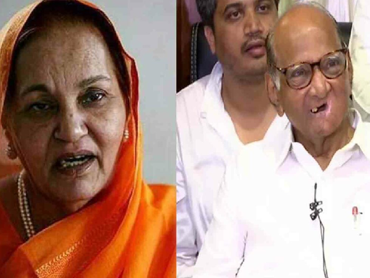 Shalini Patil Criticized Ajit Pawar | Chhagan Bhujbal | Sharad Pawar | Ncp Split | राजकारण: शरद ...