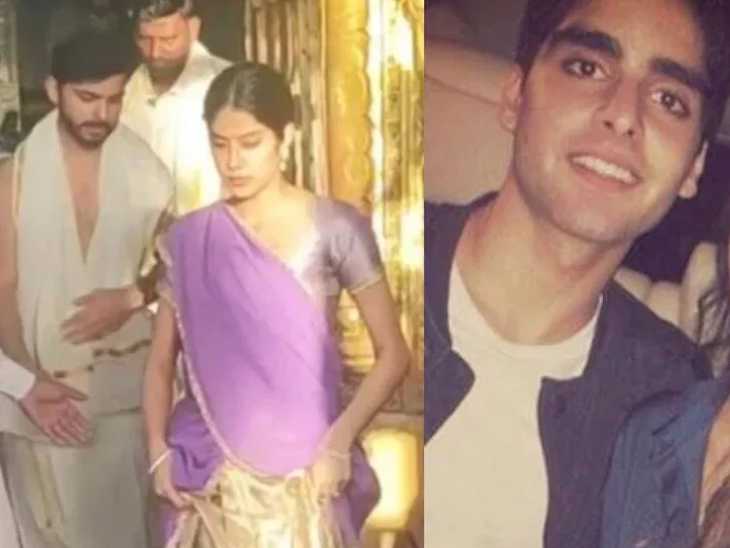 Actress Janhvi Kapoor spotted with grandson of former CM Sushilkumar ...