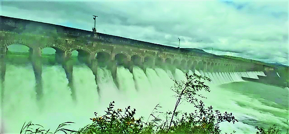 Bhatghar dam is 100 percent full