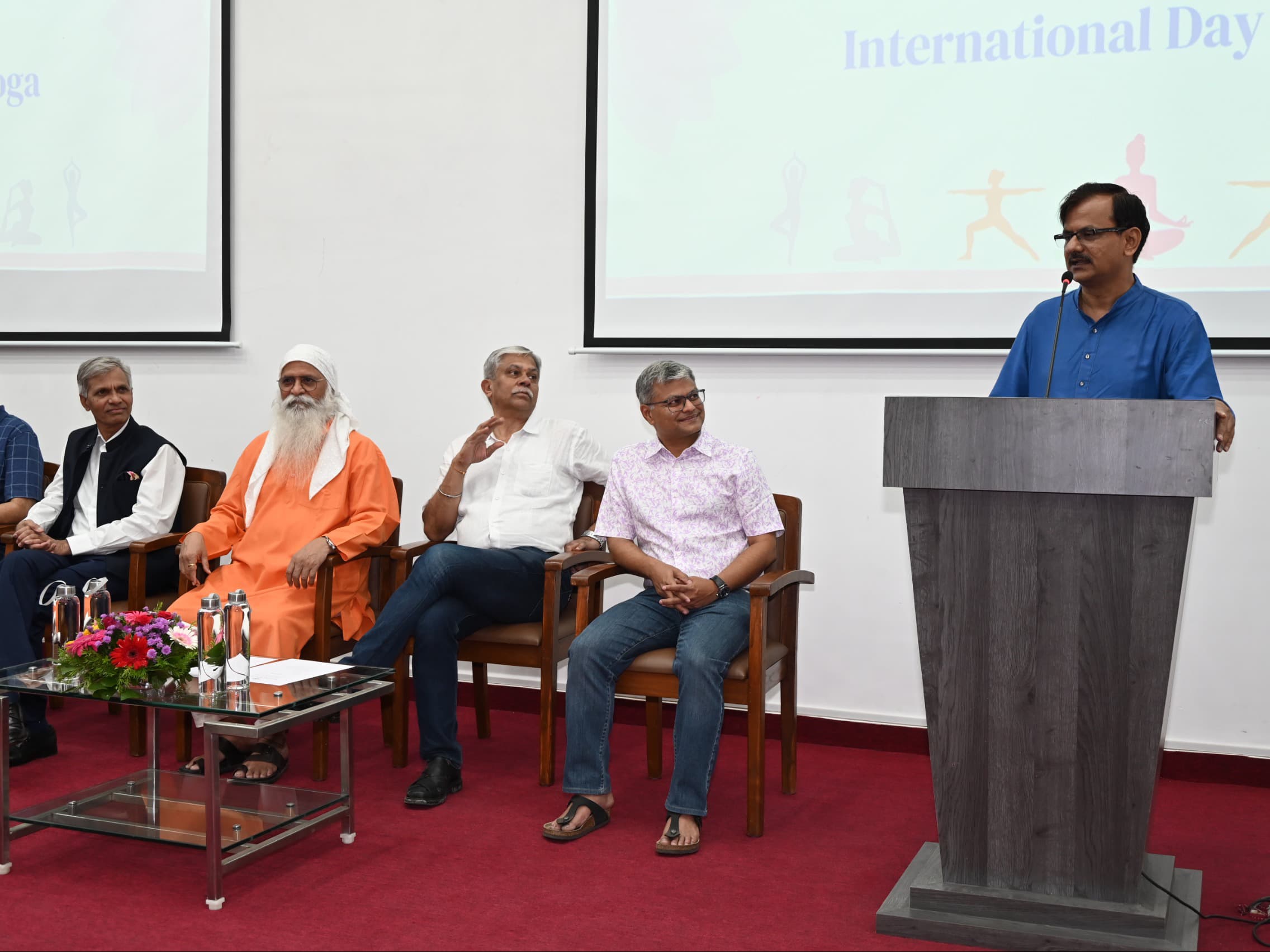 Narrated by Dr Girish Kulkarni said Yoga reduces the nuisance value in ...