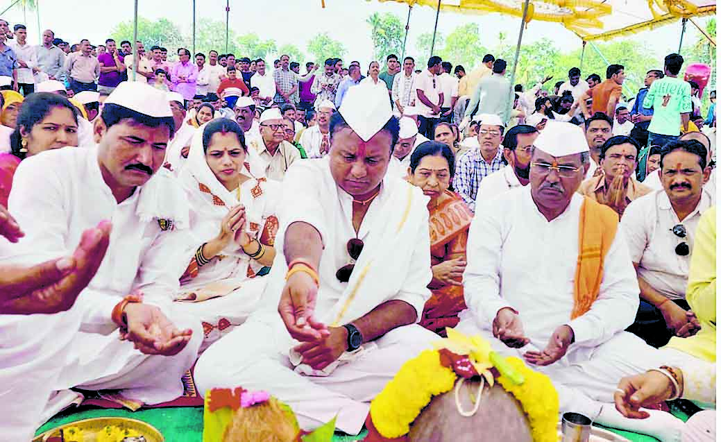 Arrangements have been made in 60 acres for the Shiv Mahapuran story ...
