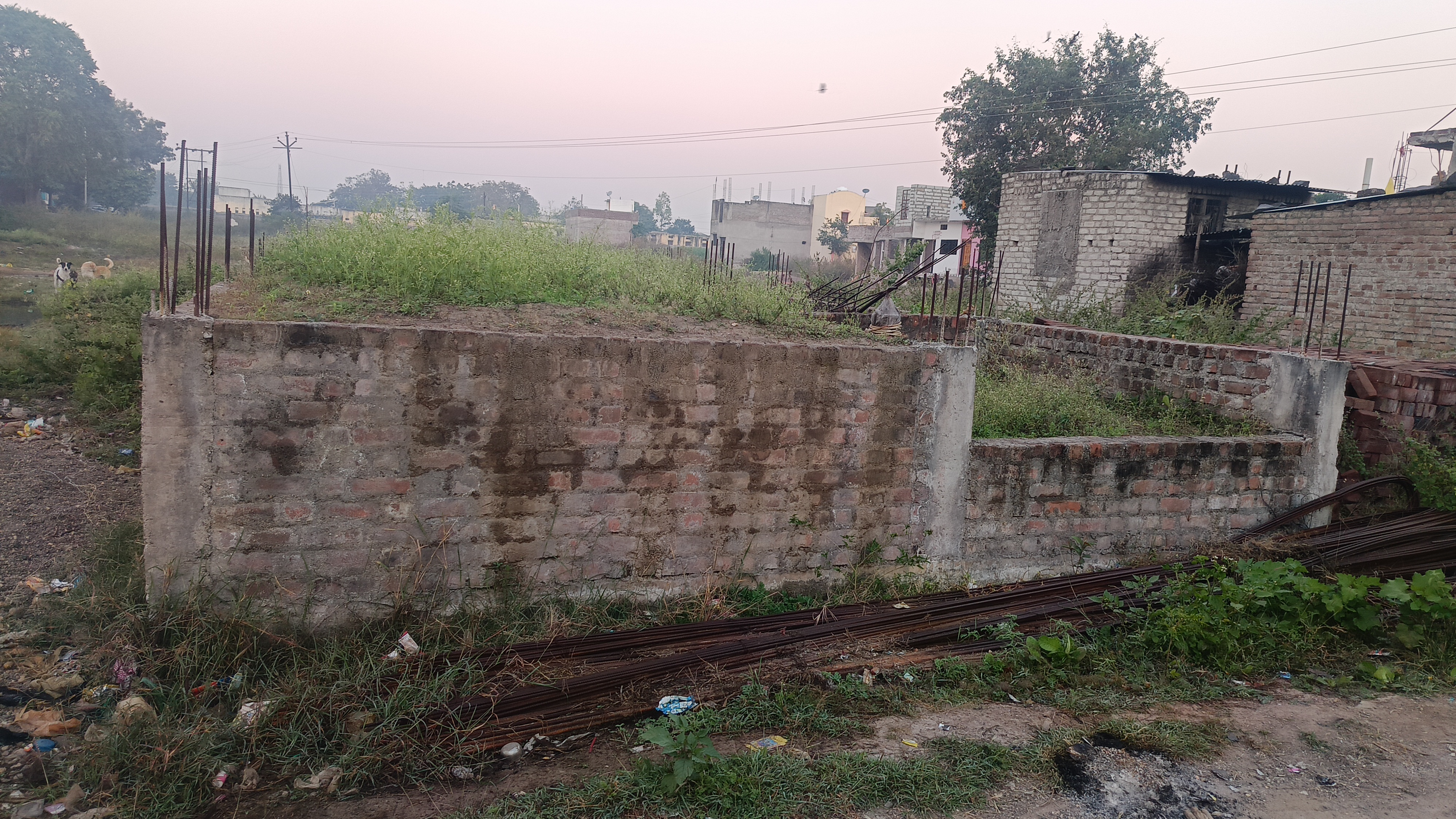 Construction work stalled due to suspension of subsidy for houses under Pradhan Mantri Awas ...