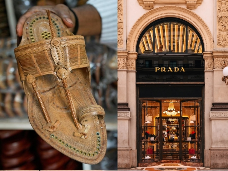 Prada Lidcom Lidkar Sign Collaboration Promote Kolhapuri Chappal Craft ...