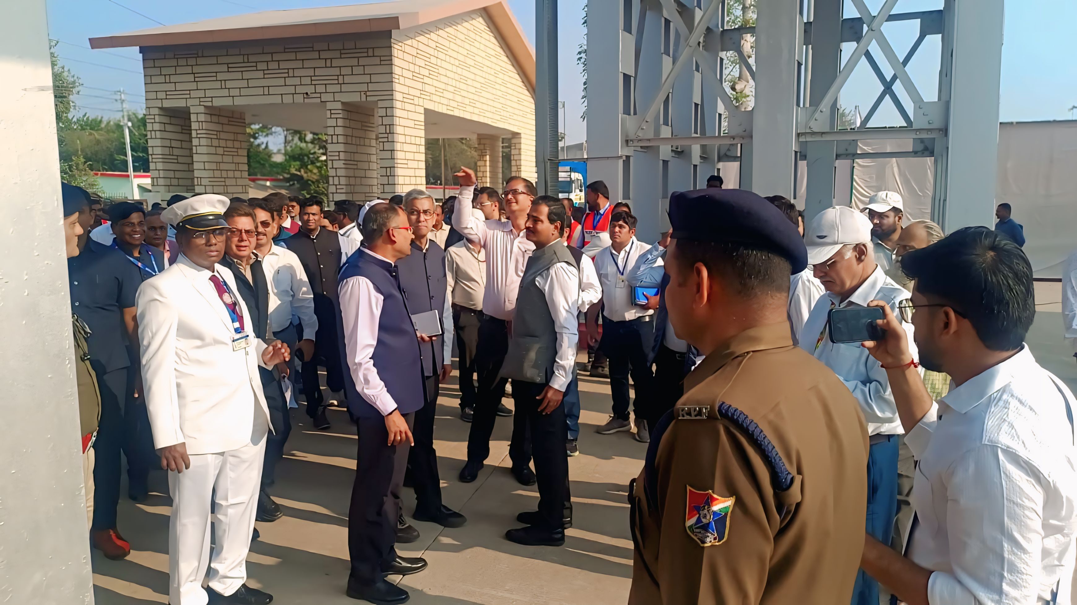 General Manager reviews technical work, inspects work done under Amrut ...