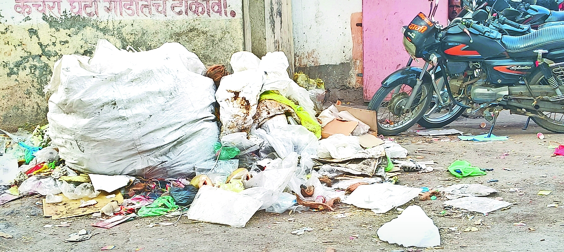 Piles of garbage in Umarga, clogged drains, citizens suffering from ...