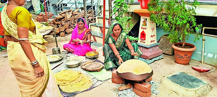 Kheer made from five hundred liters of cow's milk, prasad of Puranpolya ...