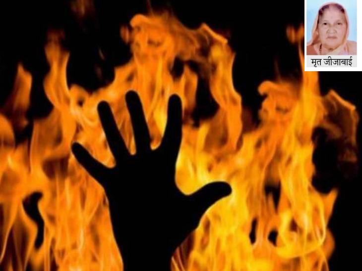 Dhule Son Burns Mother Alive Over Marriage Misunderstanding | Crime News