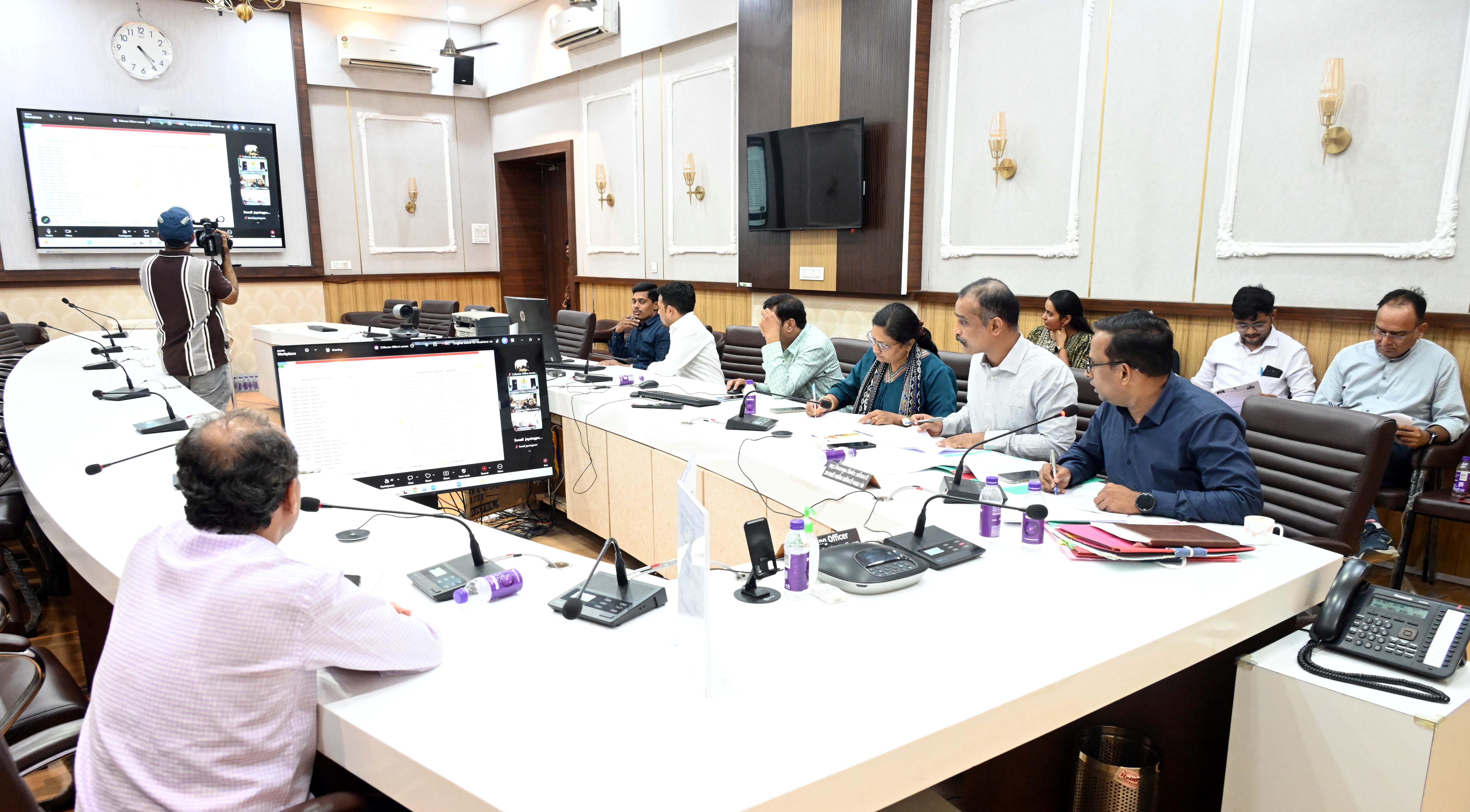 For the first time, transfers were made through video conferencing ...