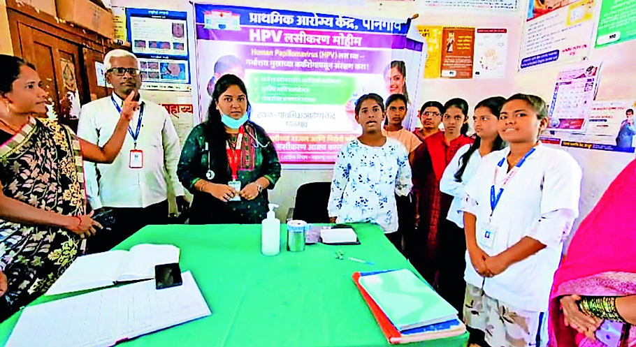 Only 42 out of 762 girls in Renapur were vaccinated against cervical ...