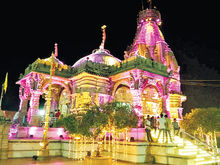 Navratri 2018, Bahuchraji & Unjha Temple Decorated With Lightning ...