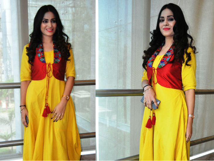 Manglam Danglam serial Actress Manisha Rawat Interview In Ahmedabad ...