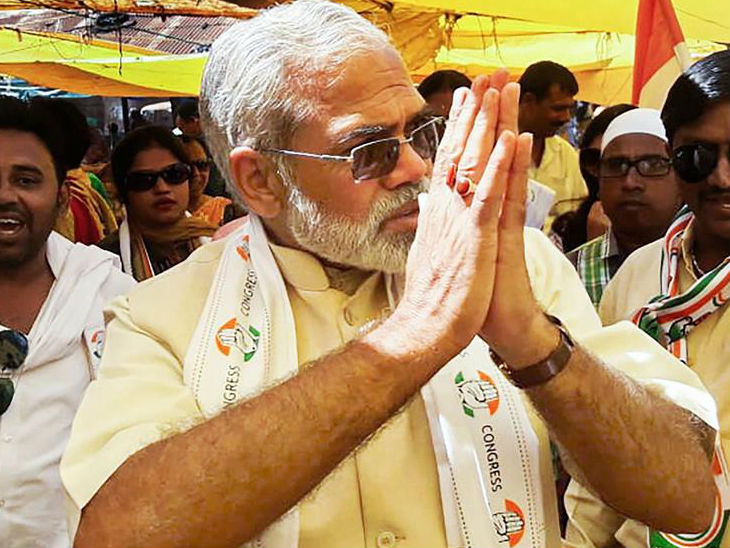 Abhinandan Pathak Look Alike PM Modi Congress Campaign In Chhattisgarh ...