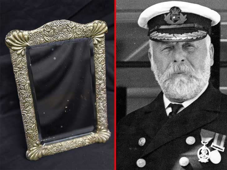 Mirror possessed by the ghost of the Titanic's Captain Smith is to set ...