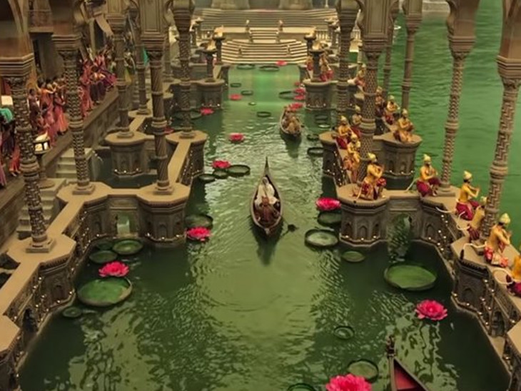 huge set of kalank was built in 3 months of painstaking work by 700 ...