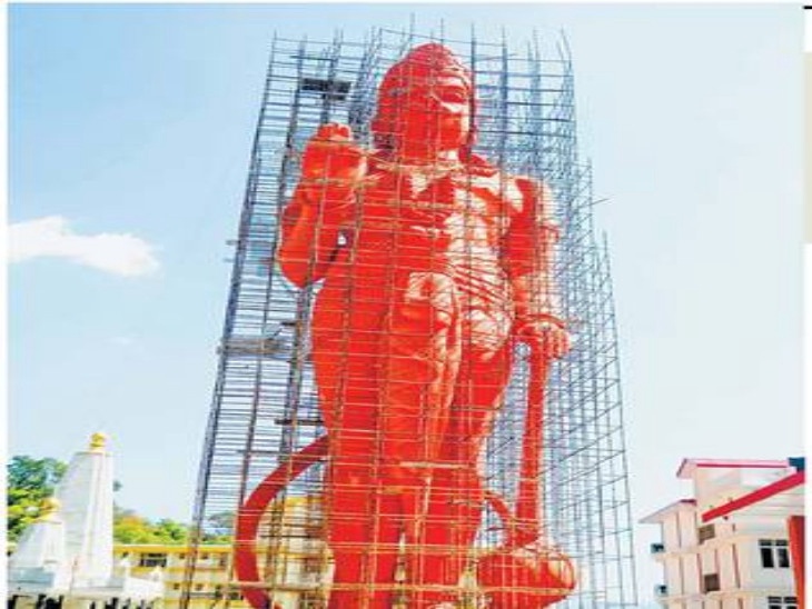 World's tallest 156 feet Hanuman statue constructed in Solan ...