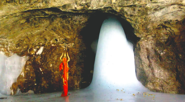 First pictures of natural Shivling in Amarnath cave | અમરનાથની ગુફામાં ...