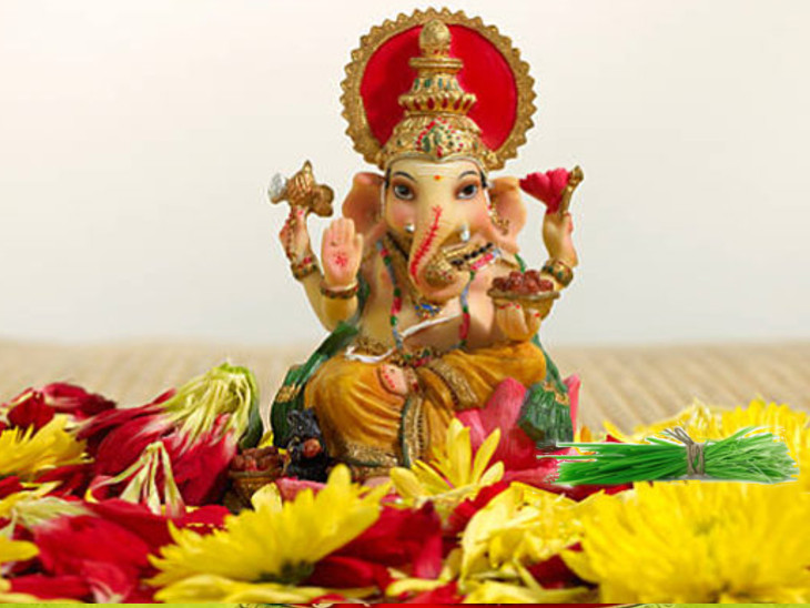 why we offer durva to lord ganesha | ગણેશજીને દૂર્વા કેમ અને કેવી રીતે ...