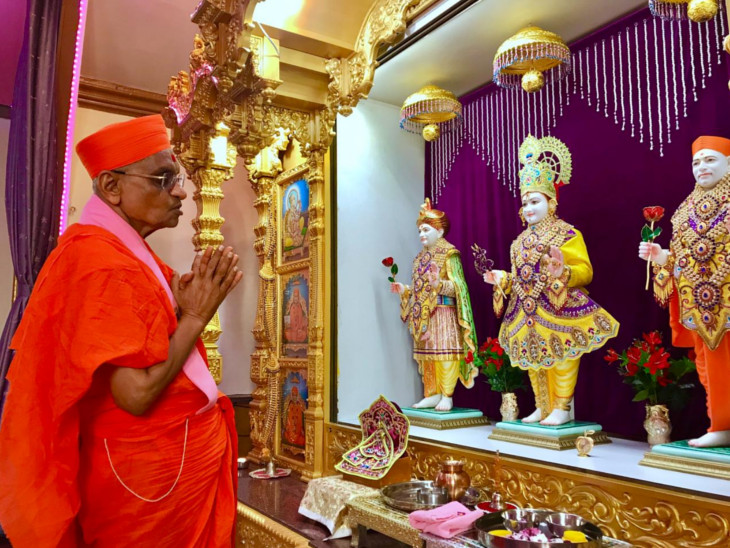 The annual festival is celebrated at the Swaminarayan Temple in Toronto ...