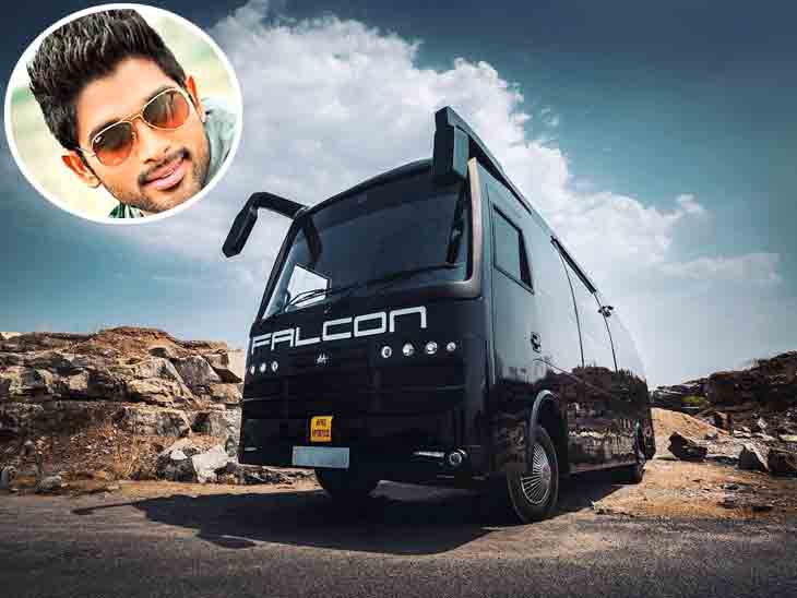 Telugu Superstar Allu Arjun purchased luxury vanity van, shares photos ...