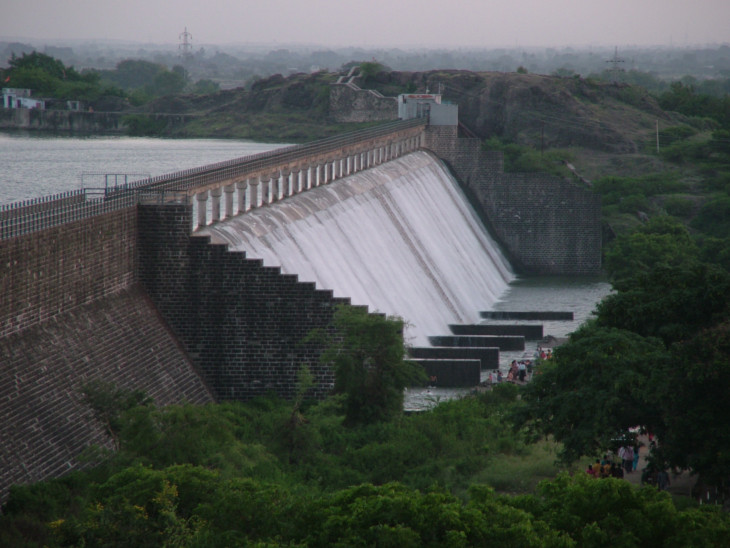 The water of the scheme started in Bhadar and Aaji dam