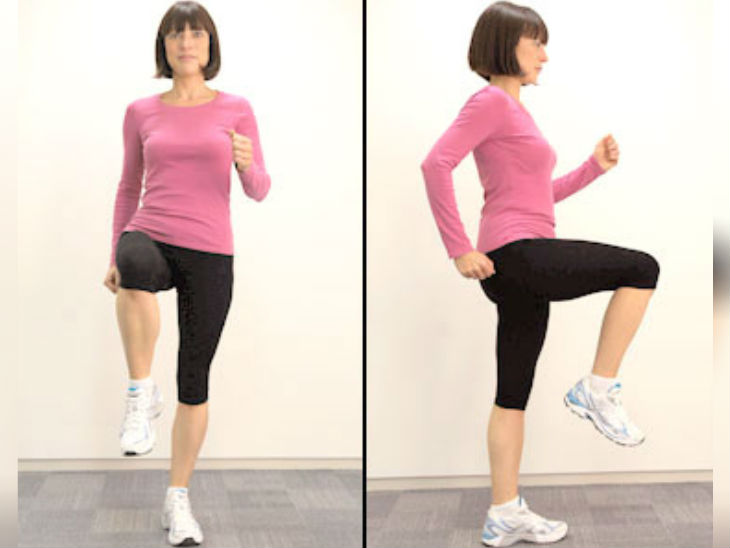 Exercises such as slow standing, tandem walk are effective at keeping ...