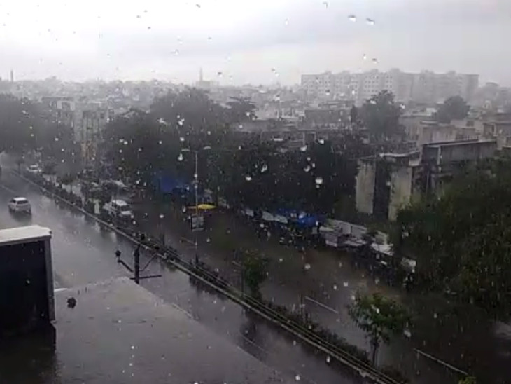 Rainfall in Bharuch, Akaleshwar, Vadodara including central Gujarat ...