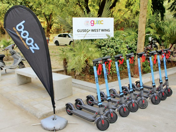 Buzz scooters will now be available after on Sabarmati Riverfront in ...
