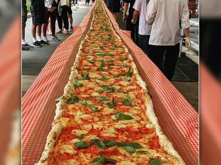 338-foot Pizza Cooked By Italian Restaurant To Raise Fund For Australia ...
