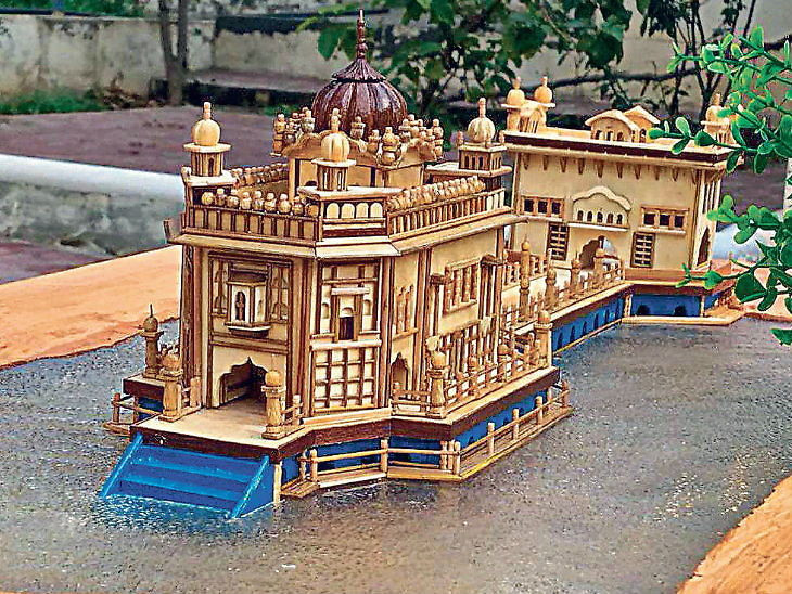 A 16-year-old teenager from Punjab builds a 400-year-old model of Sri ...