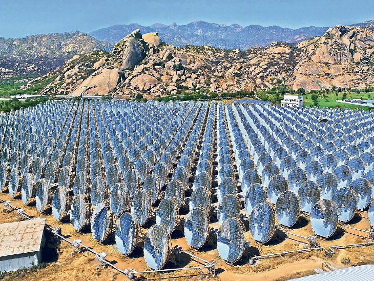 Rajasthan has world's first solar plant that runs 24 hours, rotates ...