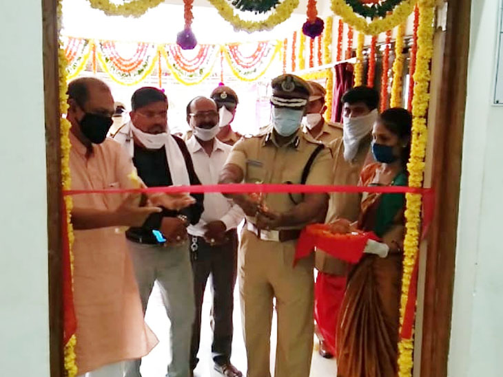 A newly constructed police station was inaugurated at Navsari-Gandevi ...
