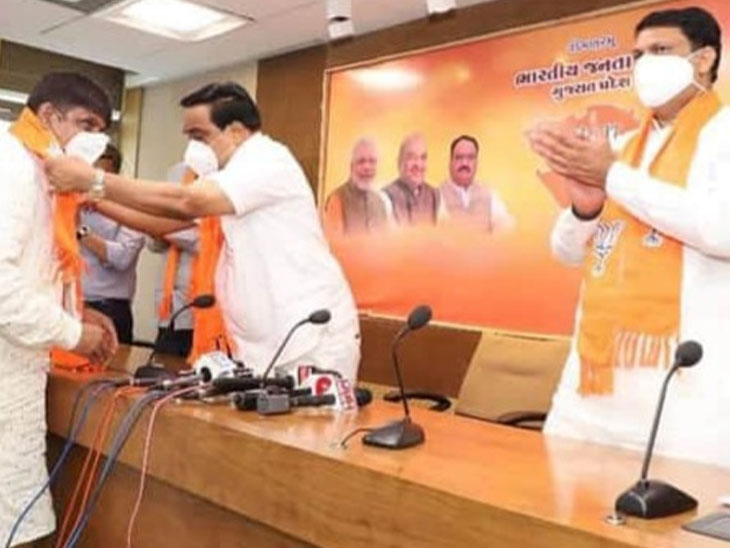 South Gujarat Farmers' Society president Jayesh Patel assumed the ...