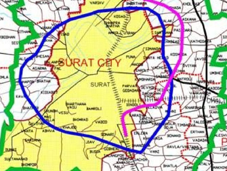 100 crore sanctioned for Walk-Abrama Bridge in Outer Ring Road, 1.65 km ...