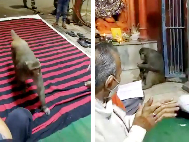 Arriving at the lesson of Sunderkand, Kapiraj sat next to Hanumanji and ...