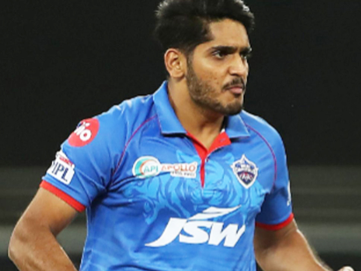 Tushar of Delhi Capitals debuted in IPL, seeing a long line of batsmen ...