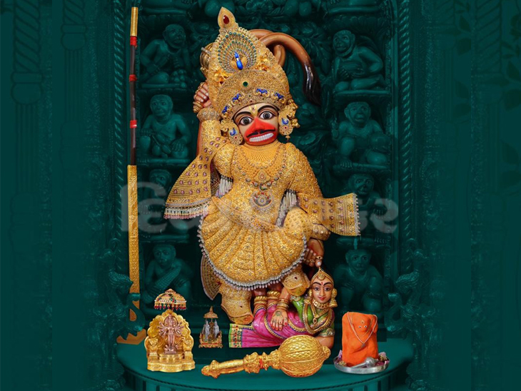 See for the first time Salangpur's Kashtabhanjan Dev's clothes worth Rs ...