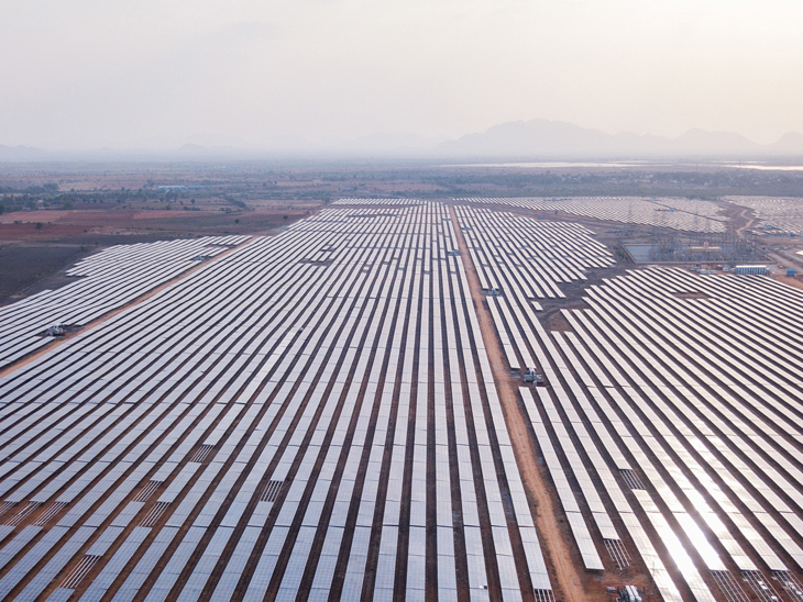 Adani Green, the country's largest solar energy project, has no ...