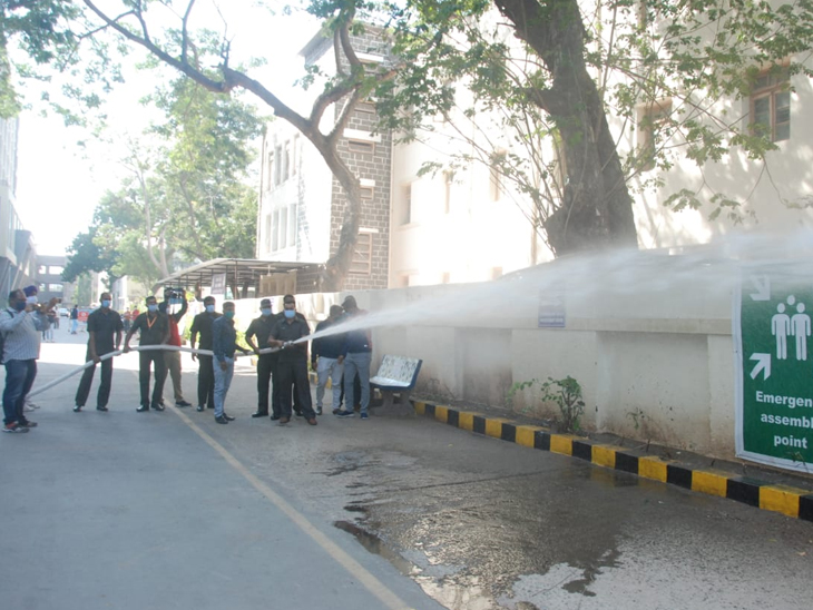 Checking of fire-electrical system in 7 hospitals of Jamnagar, fire ...