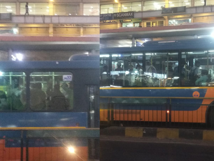 ahmedabad BRTS bus is live Corona bomb for passangers forced to sit in ...