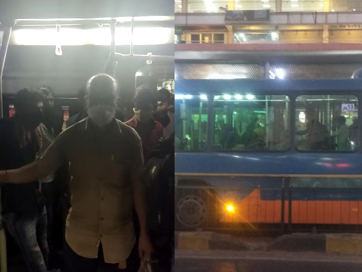 ahmedabad BRTS bus is live Corona bomb for passangers forced to sit in ...