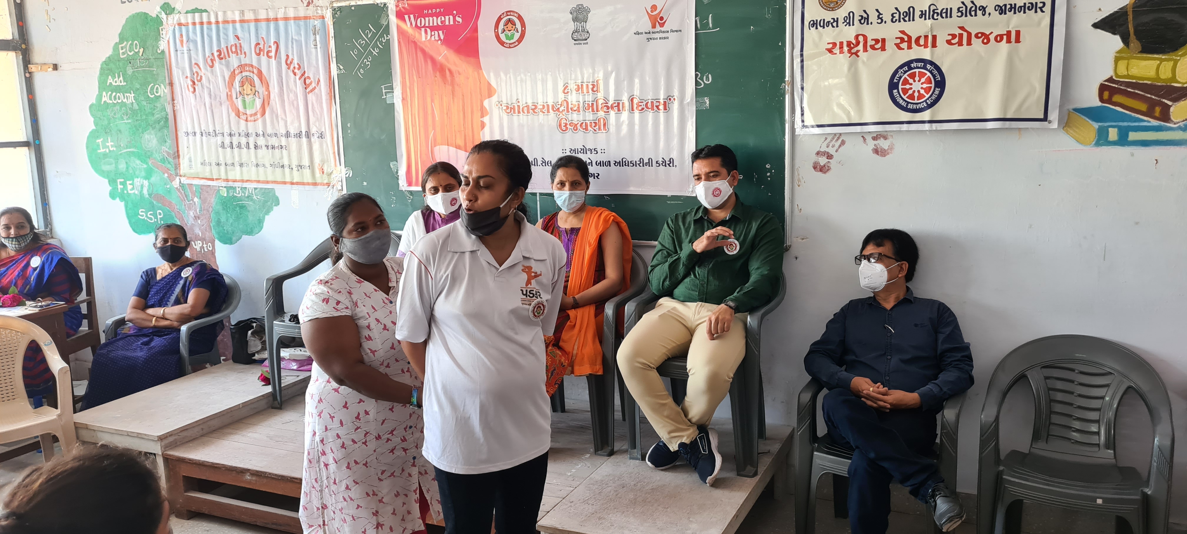 International Women's Day was celebrated at different places in ...