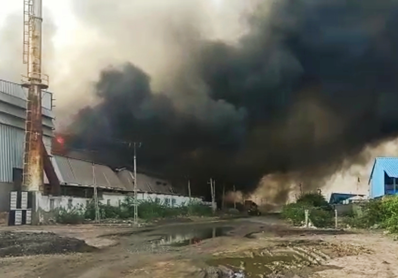 Gandhidham's Mithirohar GIDC fire at plywood factory