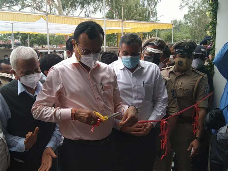 Chandkheda and Paldi police stations new building like corporate office ...