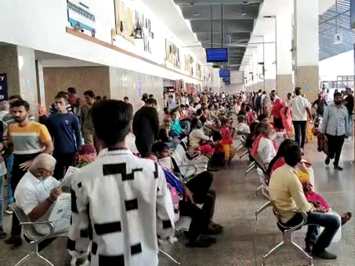 rajkot ST bus port increase bus service for dipawali festival ...