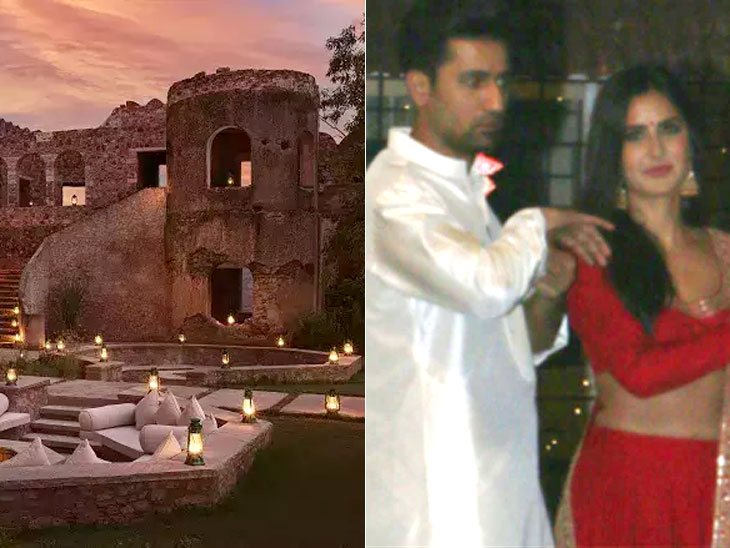 vicky katrina wedding The team came from Mumbai to see the location of ...