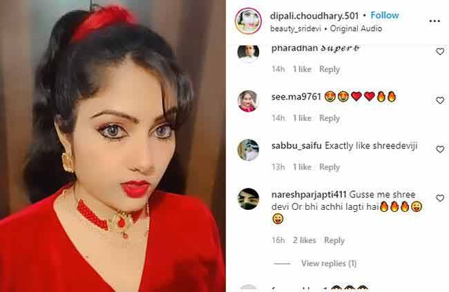 શ્રીદેવીની આ વાઇરલ હમશકલ જોઈને દીકરીઓ જાહન્વી ને ખુશી પણ કન્ફ્યૂઝ થઈ ...