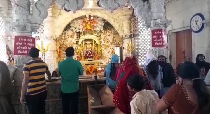 Fifteen days later the gates of Yatradham Bahucharaji temple opened, a ...